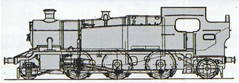 5101 2-6-2T GWR Churchward & Collett 4100 -4179, 5101 – 5110 & 5150 ...
