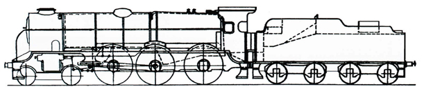 LN 4-6-0 SR Maunsell Lord Nelson 30850 – 30865 – Preserved British ...