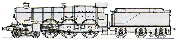 4000 4-6-0 GWR Churchward Star 4003 – 4062 – Preserved British Steam ...