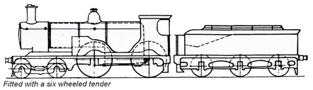 T9 4-4-0 LSWR Drummond 30113 – 22, 30280 -9, 30300 – 5, 30307, 30310 ...