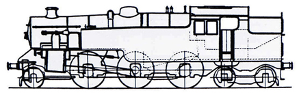 4MT 42050 – 42299 & 42673 – 42699 2-6-4T LMS Fairburn – Preserved ...