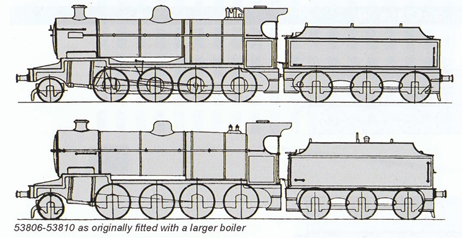 7F 53800 – 53810 2-8-0 SDJR Fowler – Preserved British Steam Locomotives