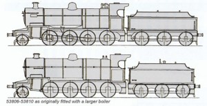 7F 53800 – 53810 2-8-0 SDJR Fowler – Preserved British Steam Locomotives