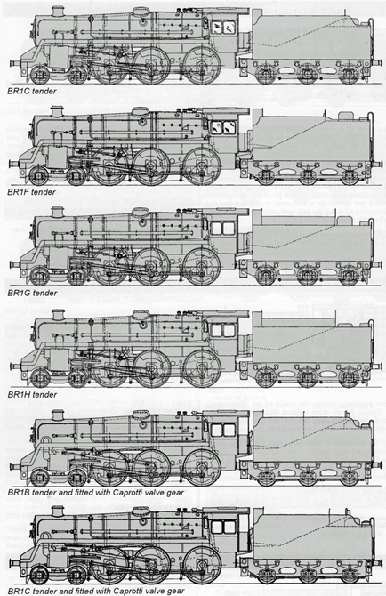 5MT 73000 – 73171 4-6-0 BR Standard Class 5 – Preserved British Steam ...