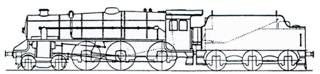 B1 61000 – 61409 4-6-0 LNER Thompson Antelope – Preserved British Steam ...