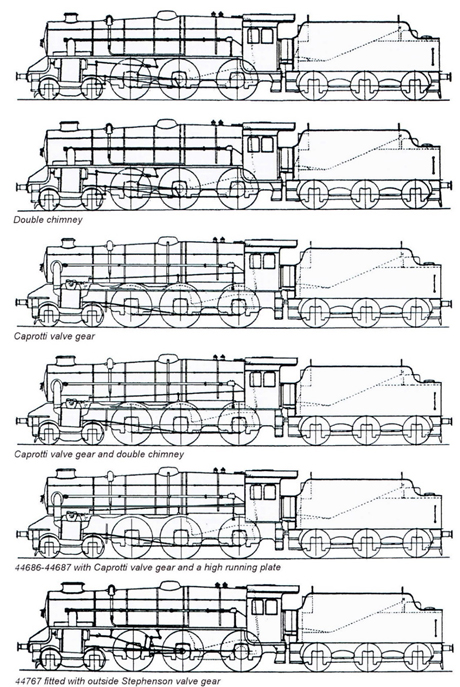5MT 44658 – 45499 4-6-0 LMS Stanier Black Five – Preserved British ...