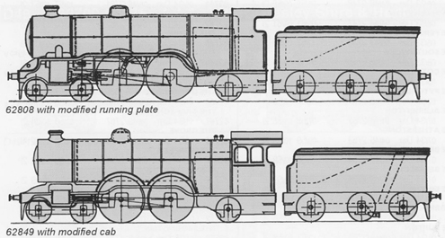 C1 62808 – 62885 4-4-2 GNR Ivatt Large Atlantic – Preserved British ...