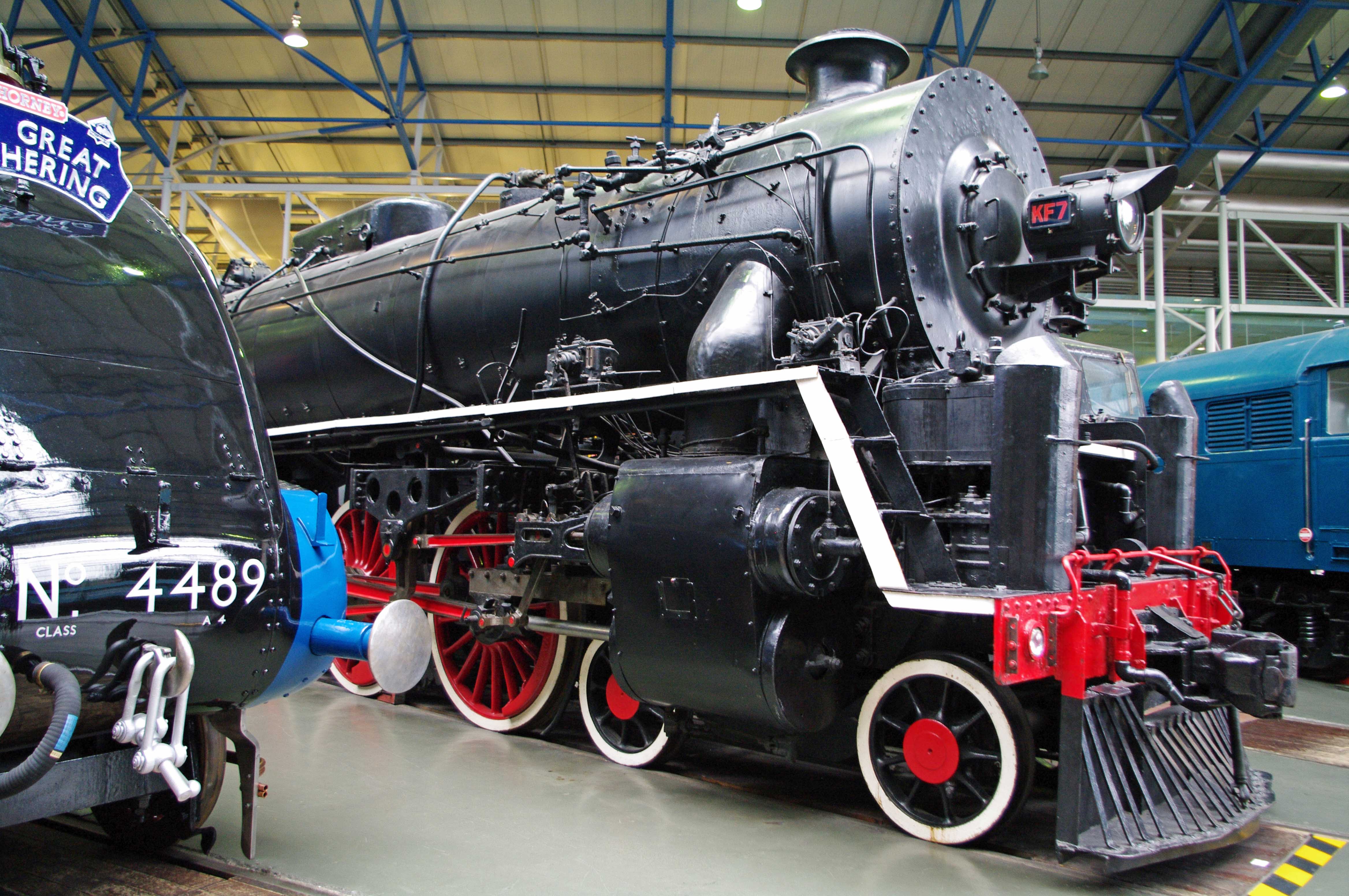 Chinese National Railway 4-8-4 – Number KF7 – Preserved British Steam ...