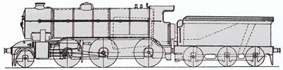 B1 61000 – 61409 4-6-0 LNER Thompson Antelope – Preserved British Steam ...