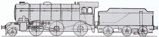 K4 61993 – 61998 2-6-0 LNER Gresley – Preserved British Steam Locomotives