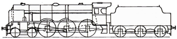 7P 46100 – 46170 4-6-0 LMS Fowler & Stanier Royal Scot – Preserved ...