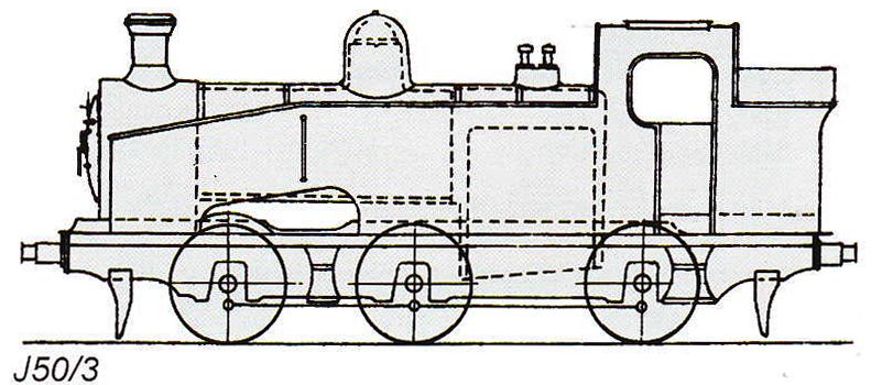 J50 68890 – 68991, 10 – 16 0-6-0T GNR & LNER Gresley – Preserved ...