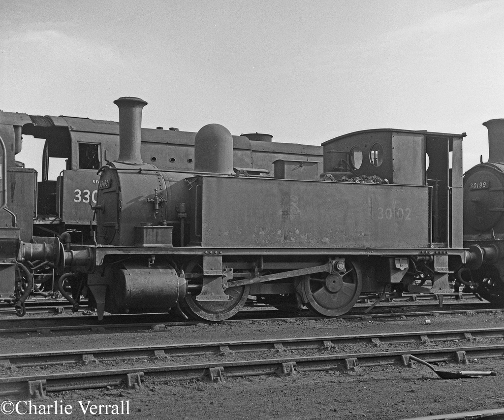30102 (LSWR 102, SR E102 & BR 30102) – Preserved British Steam Locomotives
