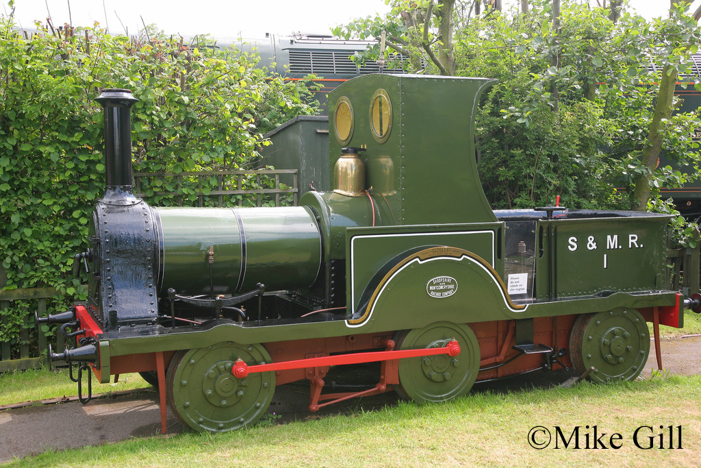 1 Gazelle 0-4-2WT Shropshire & Montgomery – Preserved British Steam ...
