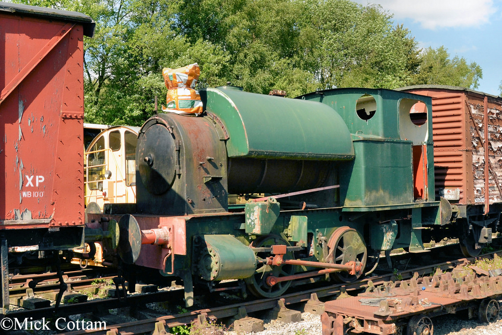 Kerr, Stuart Works No 4388 0-4-0ST – Preserved British Steam Locomotives