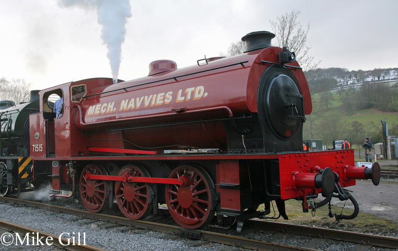 Robert Stephenson & Hawthorn Works No 7169 WD 71515 68005 Mechanical ...