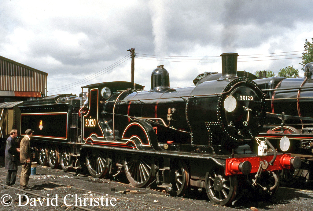 30120 (LSWR 120, SR E120, SR 120 & BR 30120) – Preserved British Steam ...
