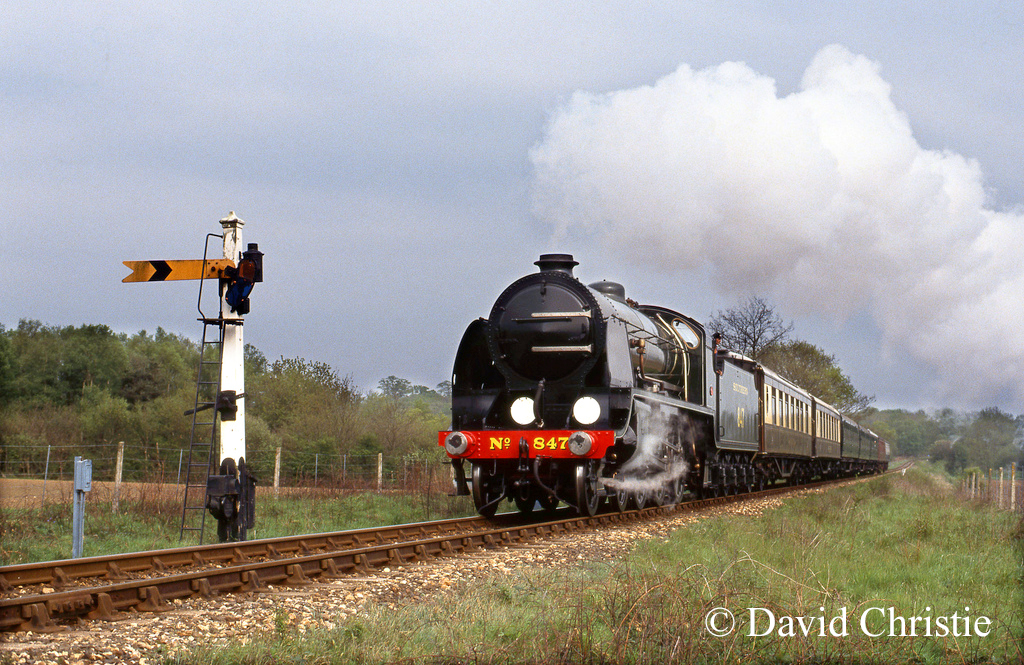30847 (SR 847 & BR 30847) – Preserved British Steam Locomotives
