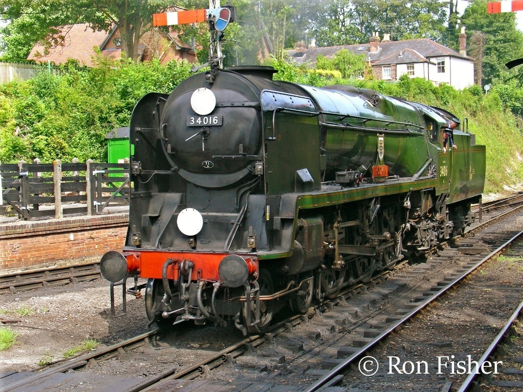 34016 Bodmin (SR 21C116, BR s21C116 & 34016) – Preserved British Steam ...