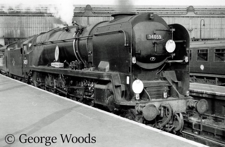 34059 Sir Archibald Sinclair (SR 21C159, BR s21C159 & BR 34059 ...