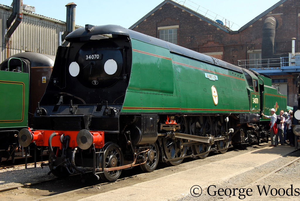 34070 Manston (SR 21C170, BR s21C170 & BR 34070) – Preserved British ...