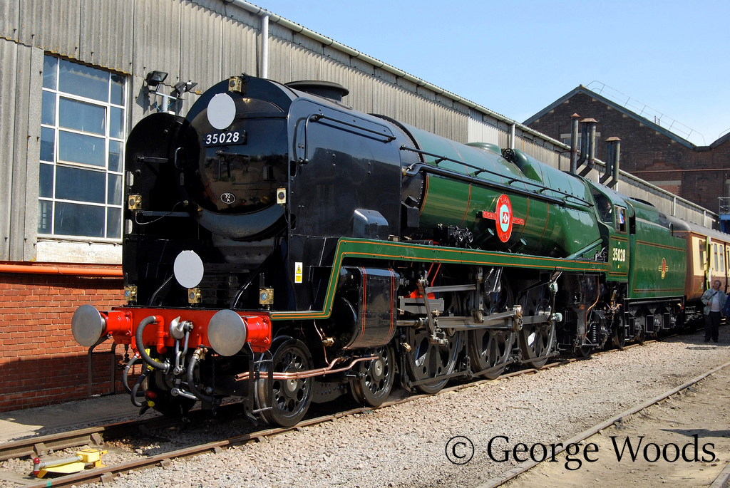 35028 Clan Line – Preserved British Steam Locomotives