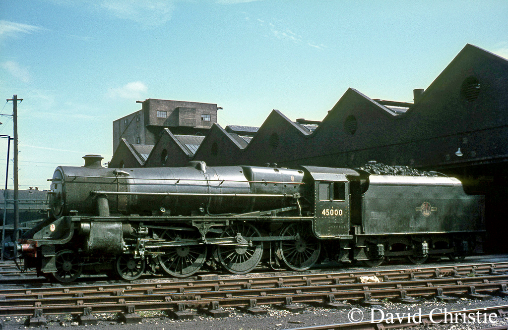 45000 (LMS 4500 & BR 45000) – Preserved British Steam Locomotives