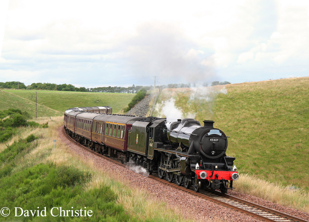 45407 (LMS 5407 & BR 45407) – Preserved British Steam Locomotives