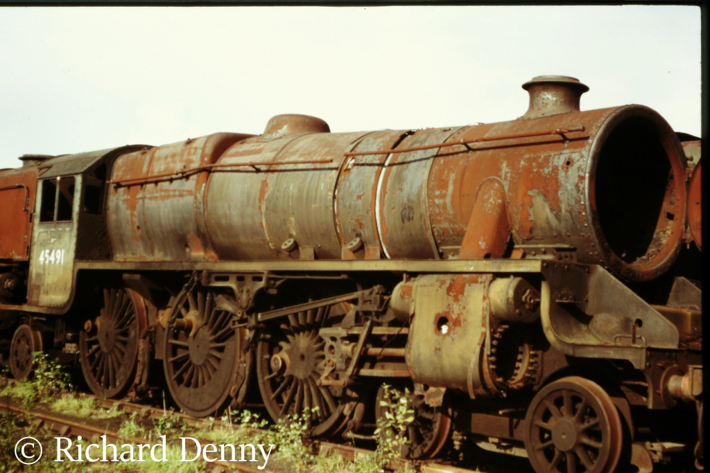 45491 (LMS 5491 & BR 45491) – Preserved British Steam Locomotives