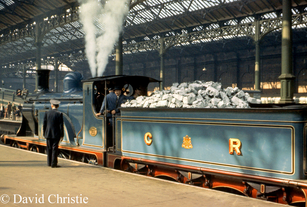 1P 123 4-2-2 CR Neilson & Drummond – Preserved British Steam Locomotives