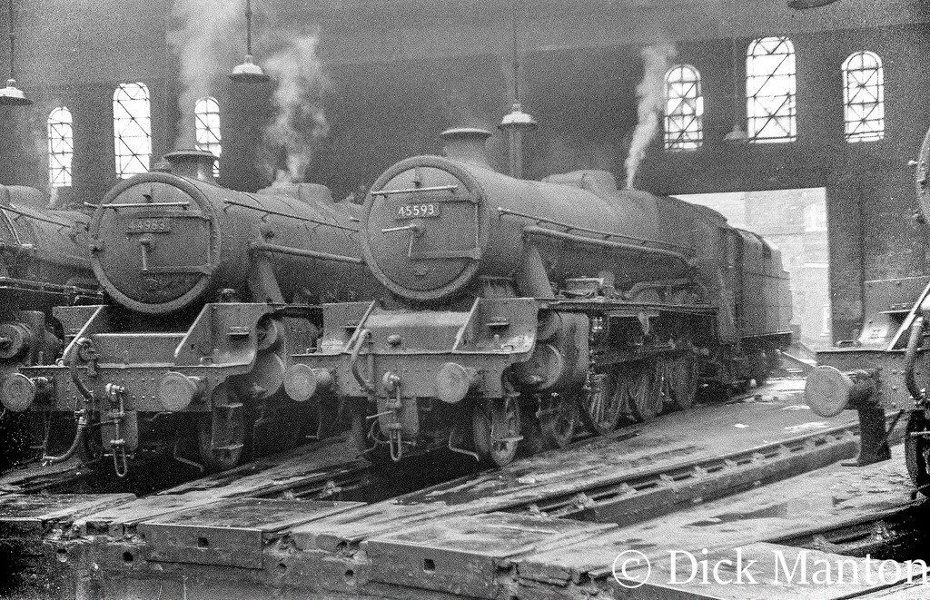 45593 Kolhapur (LMS 5593 & BR 45593) – Preserved British Steam Locomotives