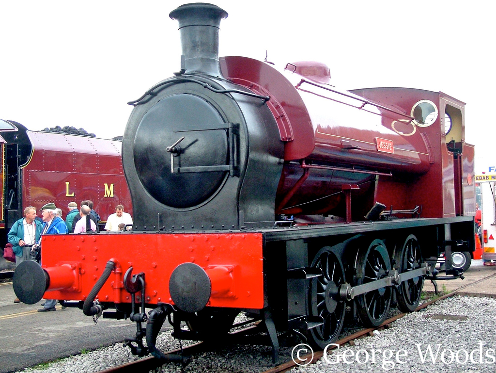 Hunslet Works No 1873 Jessie 0-6-0ST – Preserved British Steam Locomotives
