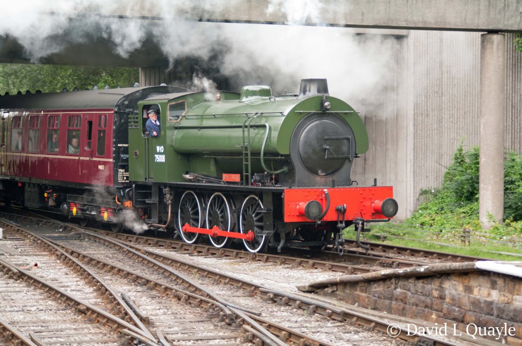 Hunslet Works No 2857 WD75008 Swiftsure 0-6-0ST – Preserved British ...