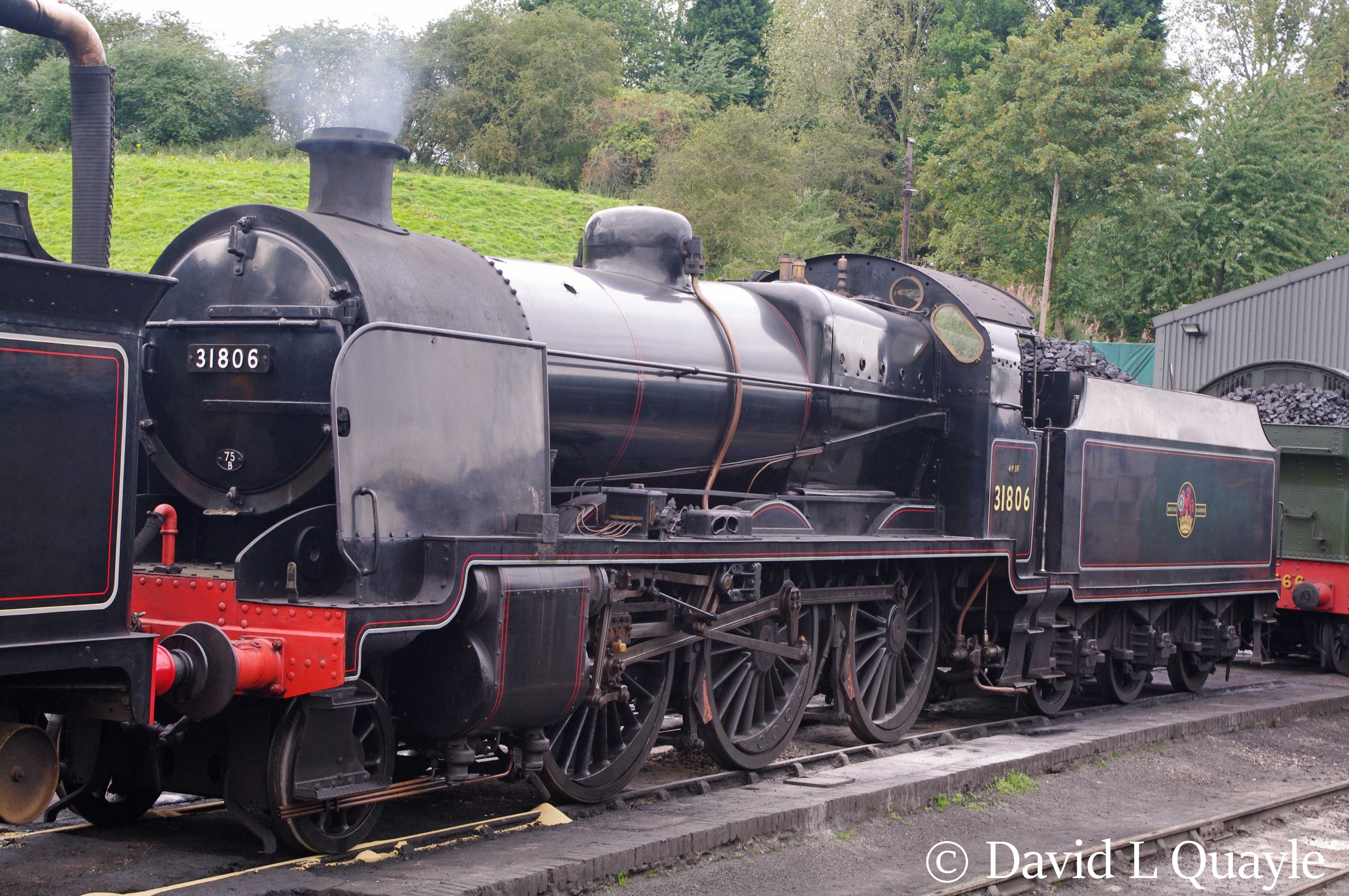 31806 (SR A806, SR 1806 & BR 31806) – Preserved British Steam Locomotives
