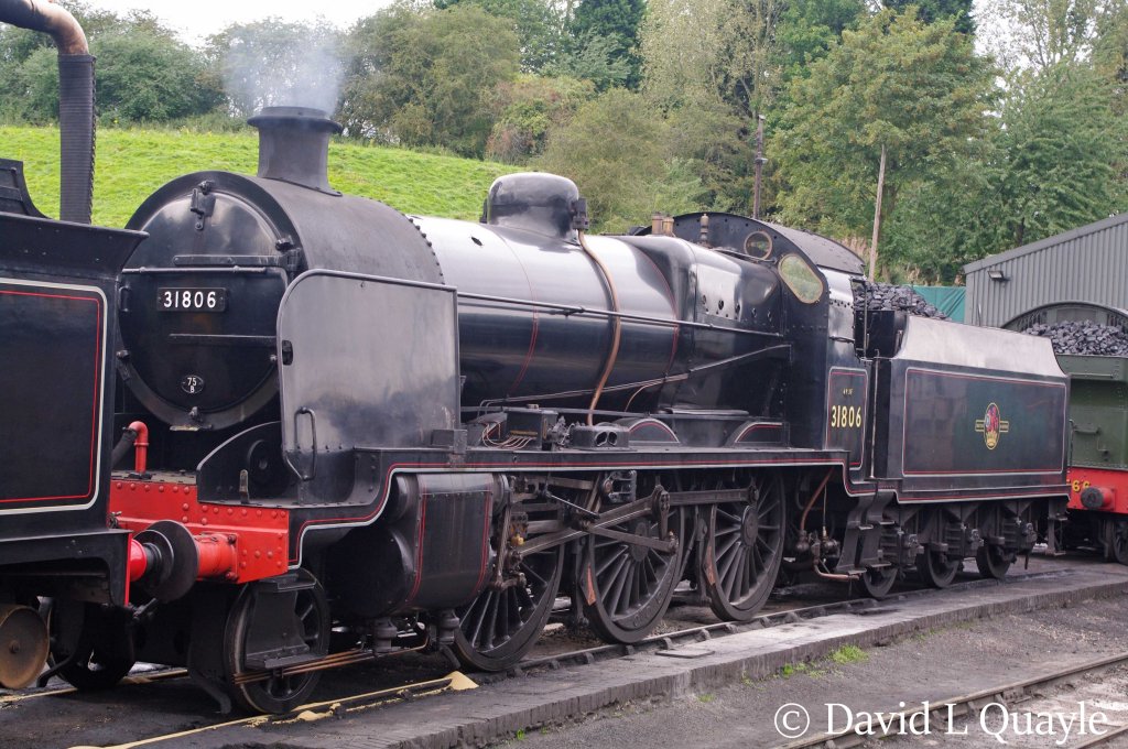 31806 (SR A806, SR 1806 & BR 31806) – Preserved British Steam Locomotives