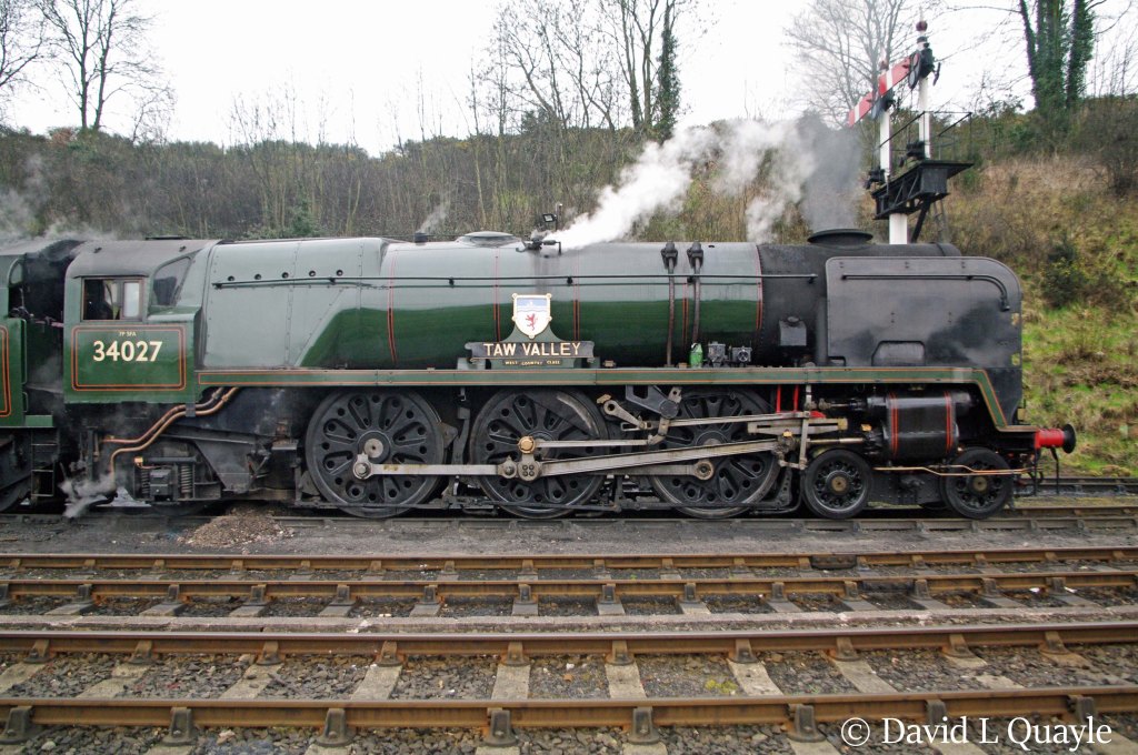 34027 Taw Valley (SR 21C127 & BR 34027) – Preserved British Steam ...