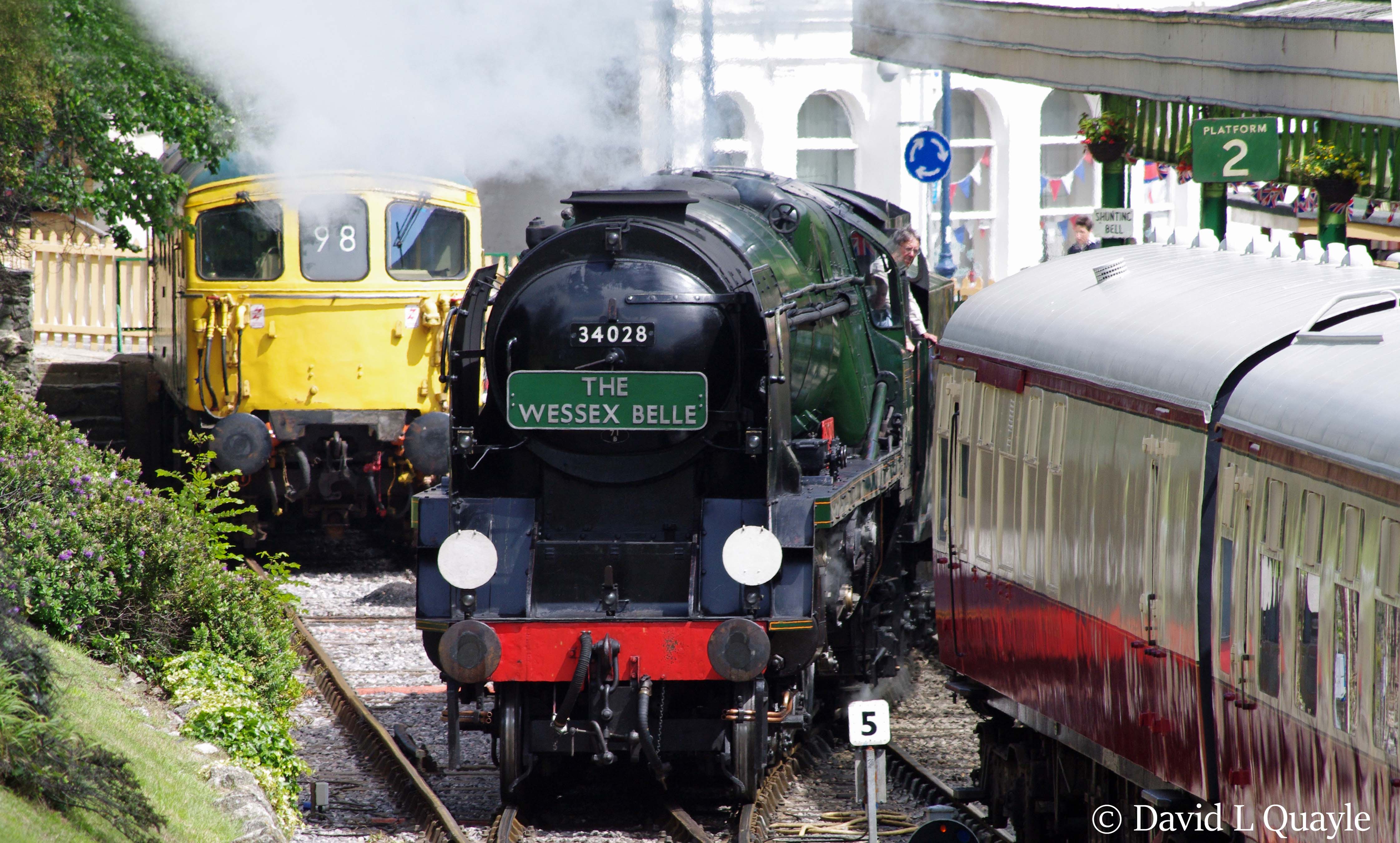 34028 Eddystone (SR 21C128 & BR 34028) – Preserved British Steam ...