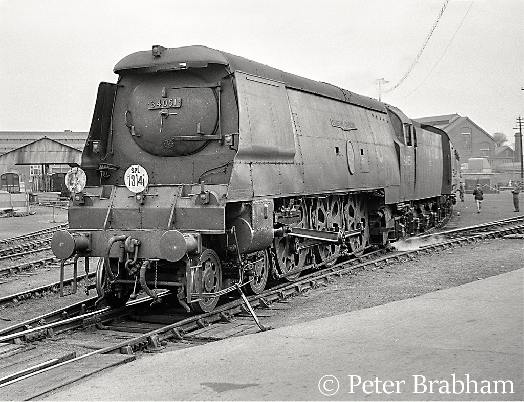 34051 Winston Churchill (SR 21C151 & BR 34051) – Preserved British ...