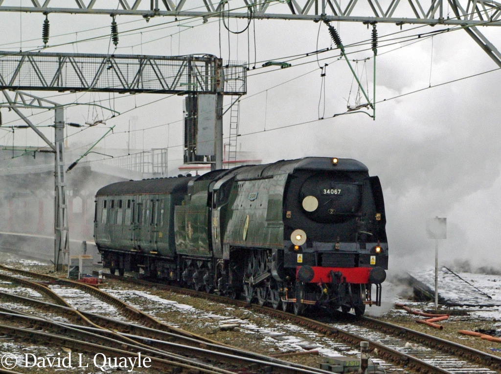 34067 Tangmere (SR 21C167, BR s21C167 & BR 34067) – Preserved British ...