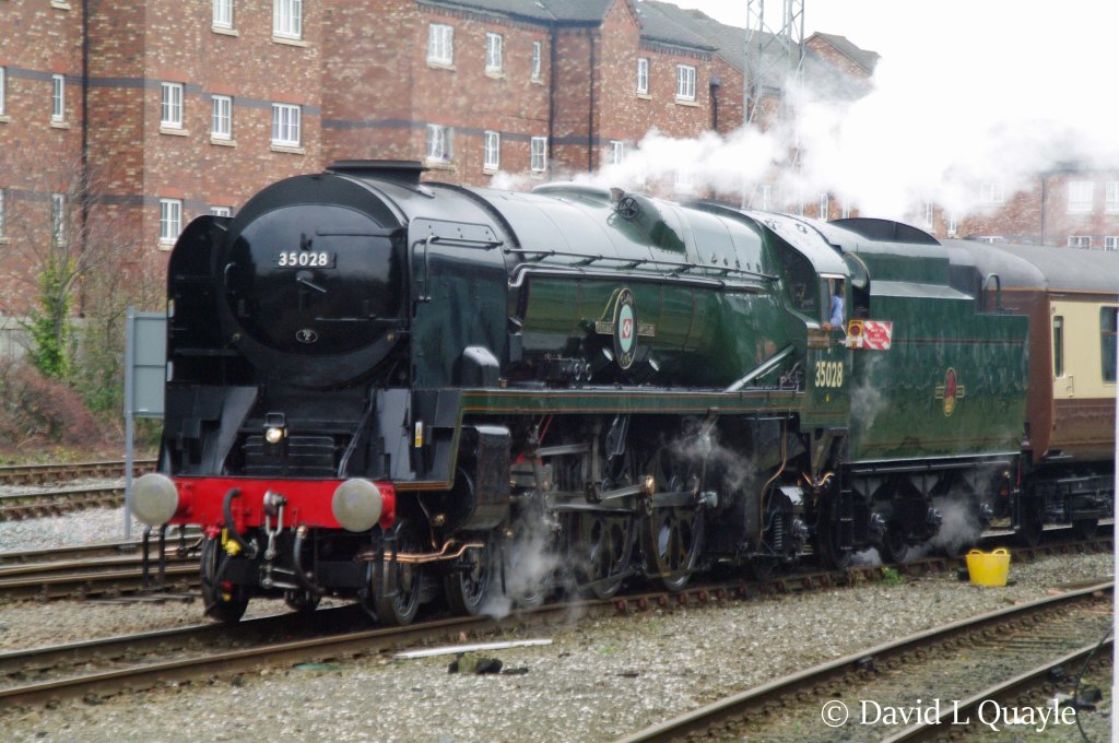 35028 Clan Line – Preserved British Steam Locomotives