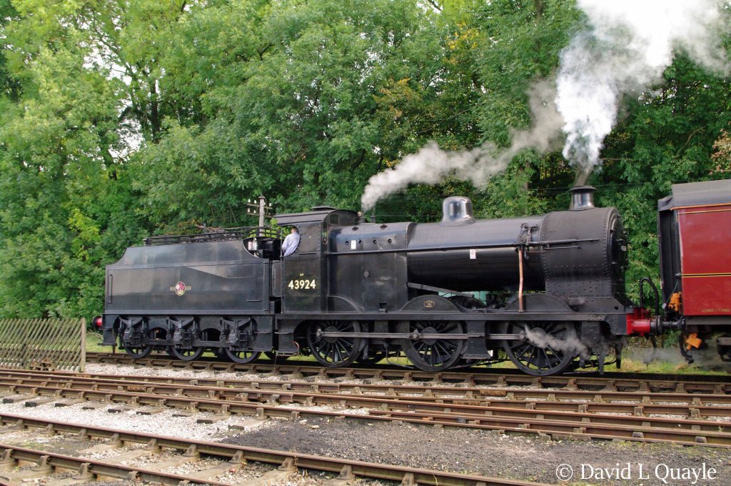 43924 (LMS 3924 & BR 43924) – Preserved British Steam Locomotives