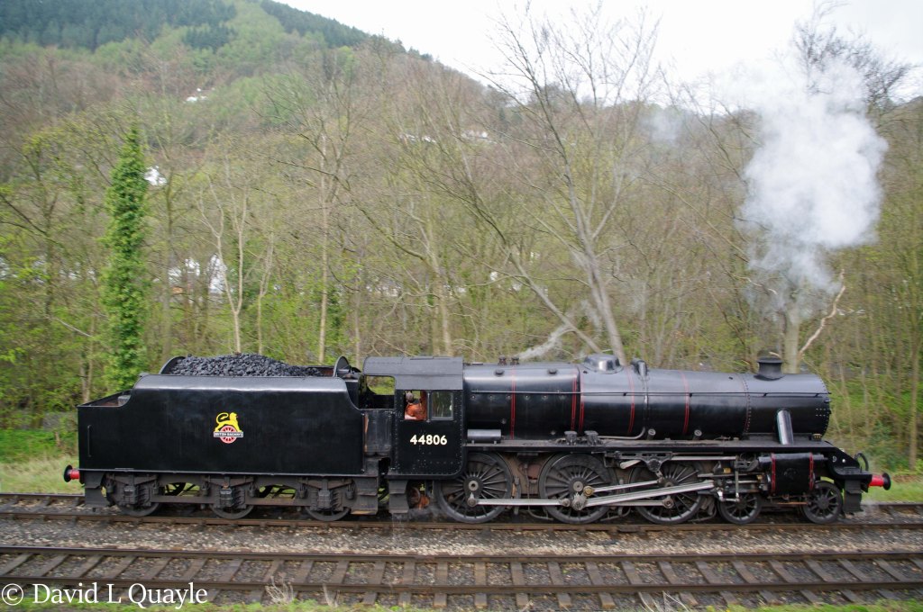44806 (LMS 4806 & BR 44806) – Preserved British Steam Locomotives
