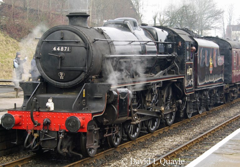 44871 (LMS 4871 & BR 44871) – Preserved British Steam Locomotives
