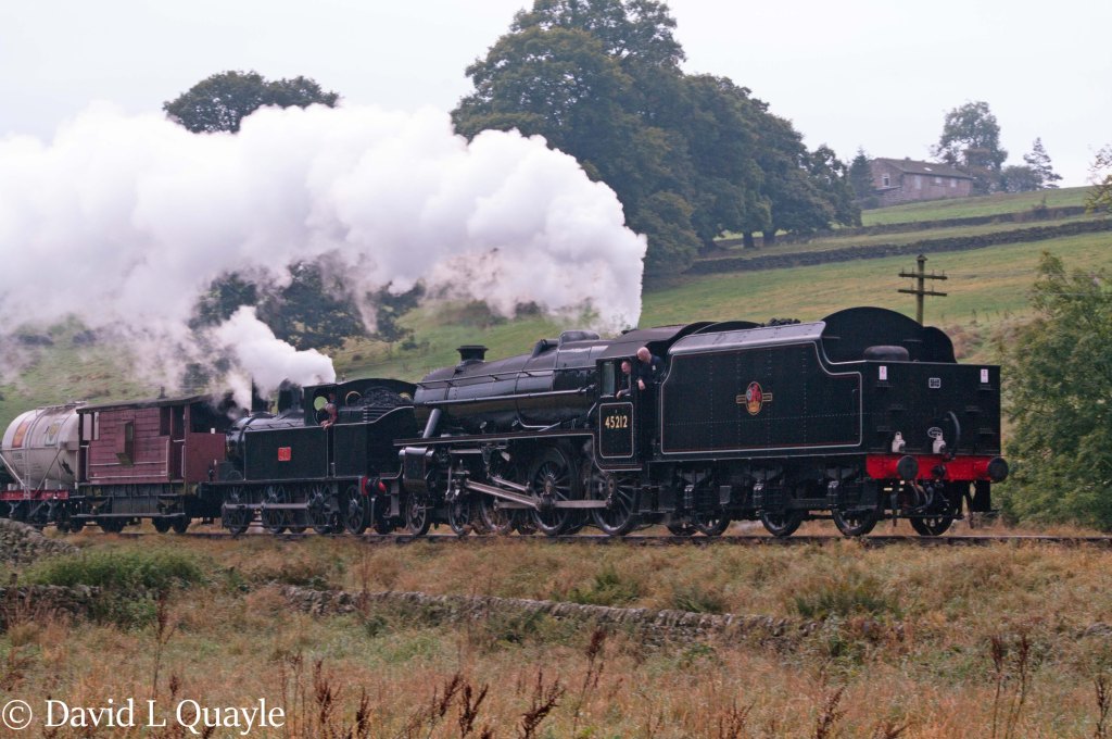 45212 (LMS 5212 & BR 45212) – Preserved British Steam Locomotives
