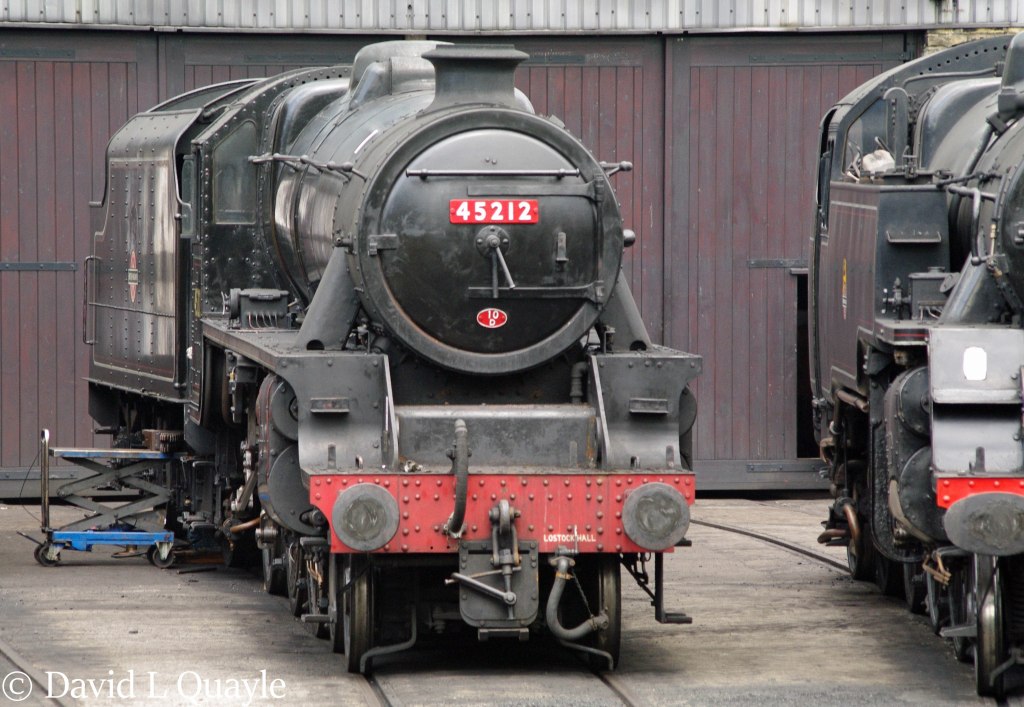 45212 (LMS 5212 & BR 45212) – Preserved British Steam Locomotives