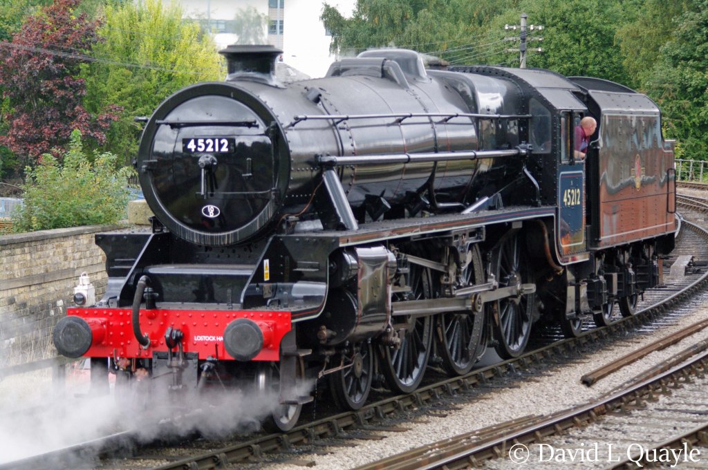 45212 (LMS 5212 & BR 45212) – Preserved British Steam Locomotives