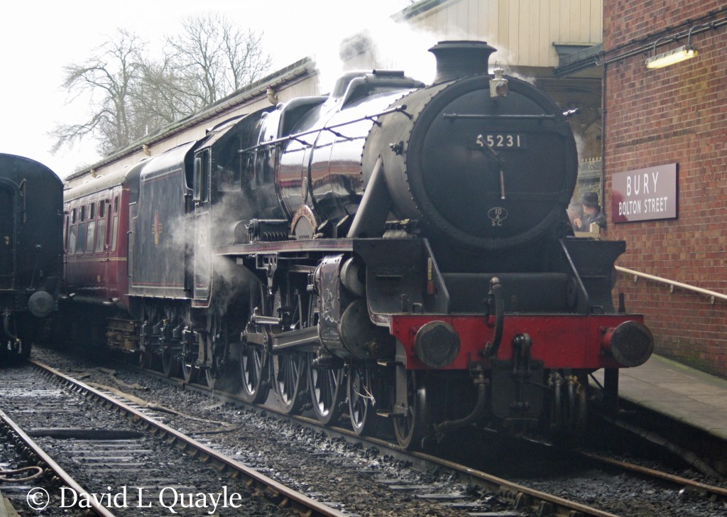 45231 (LMS 5231 & BR 45231) – Preserved British Steam Locomotives
