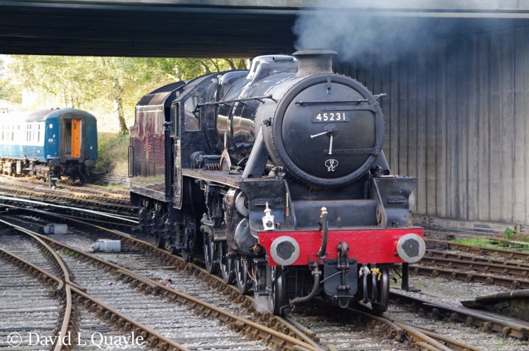 45231 (LMS 5231 & BR 45231) – Preserved British Steam Locomotives
