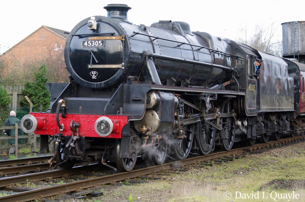 45305 (LMS 5305 & BR 45305) – Preserved British Steam Locomotives