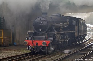 45407 (LMS 5407 & BR 45407) – Preserved British Steam Locomotives